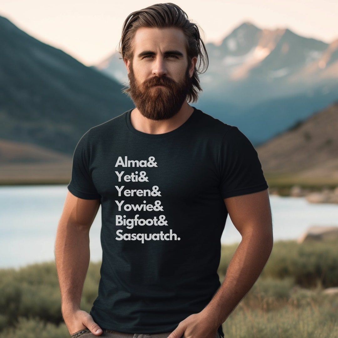 Sasquatch Chronicles Tshirt, Cryptids, Legendary Creatures, Yeti, Yeren ...