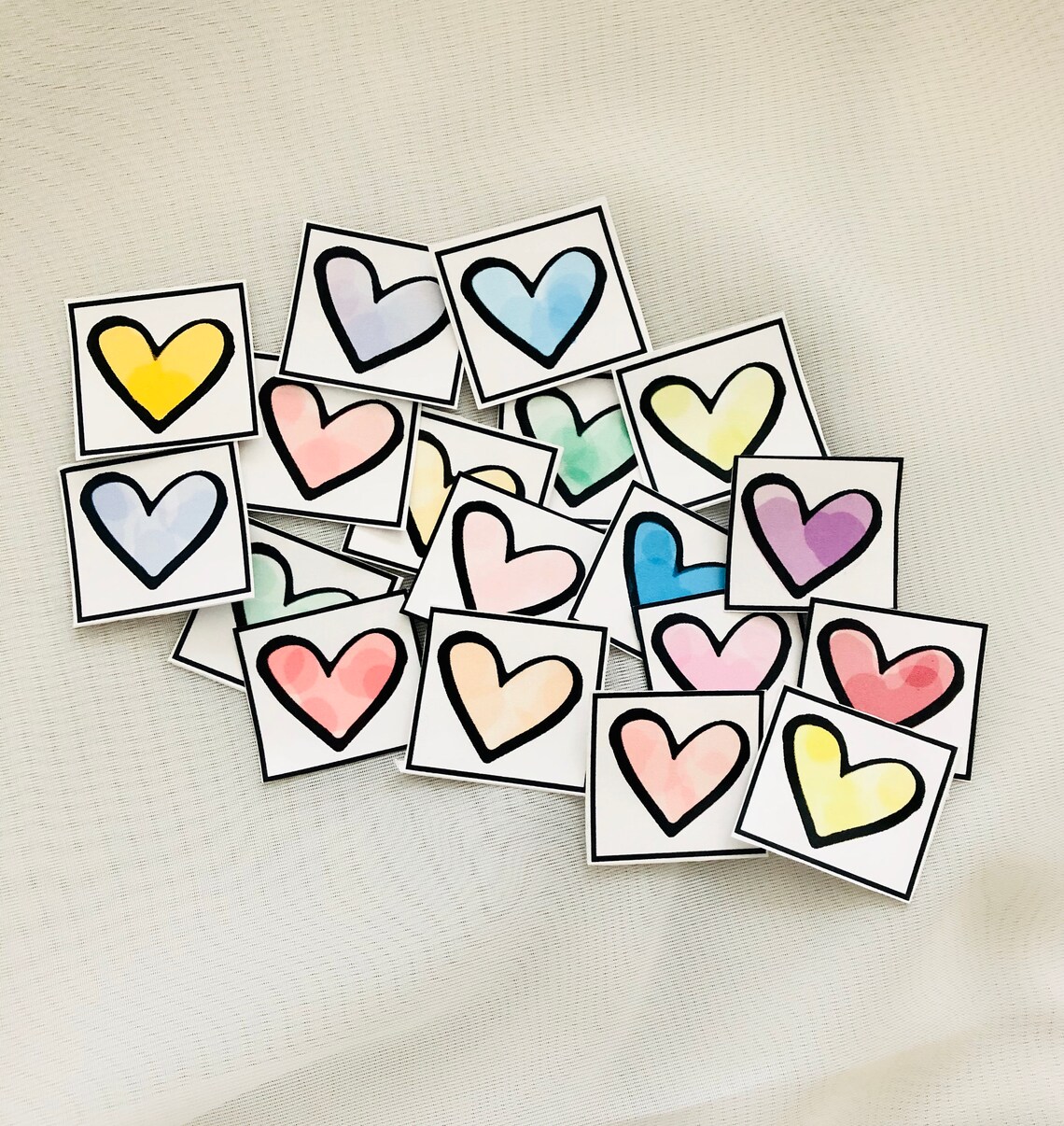 Scented Stickers All Proceeds to Charity Heart Pack 18 Pack Peppermint ...