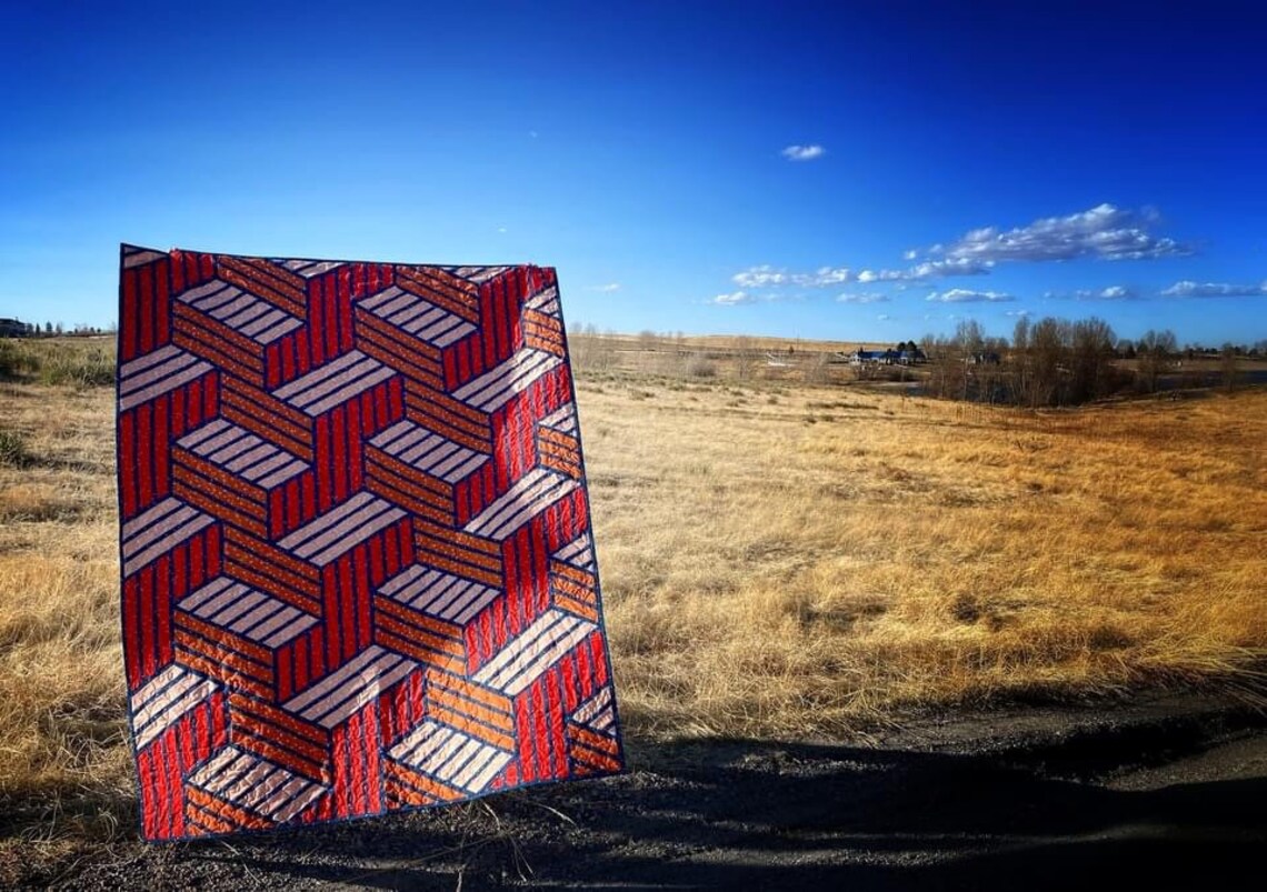 Illusion Quilt Pattern PDF Quilt Pattern 3D Blocks Quilt | Etsy Canada