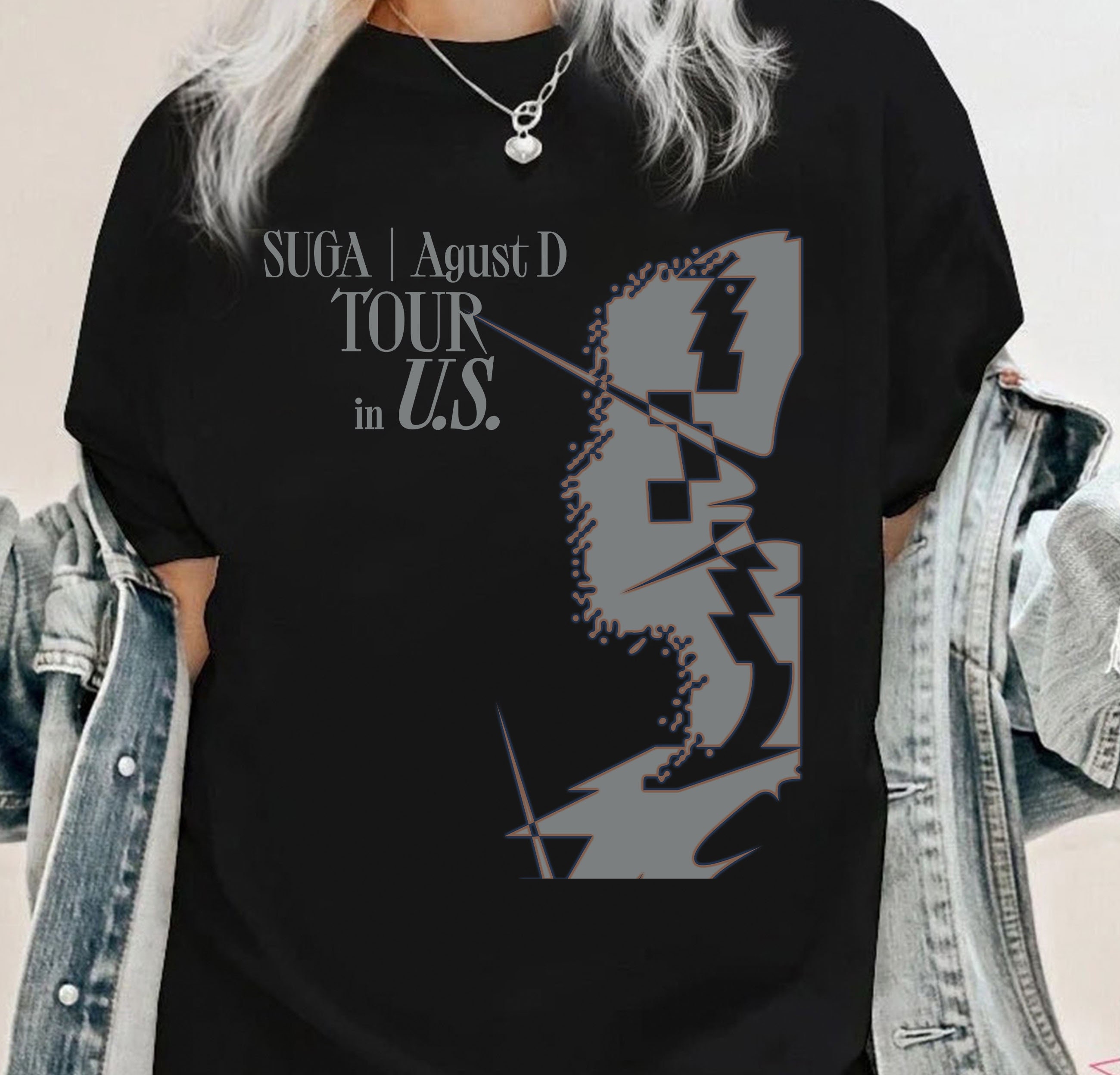 SUGA AgustD Tour Shirt, BTS Suga