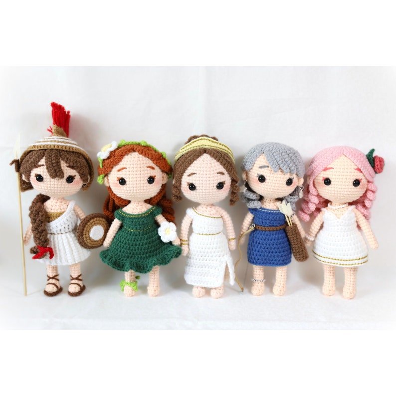 Crochet Pattern PDF: Mythology | Athena - Etsy