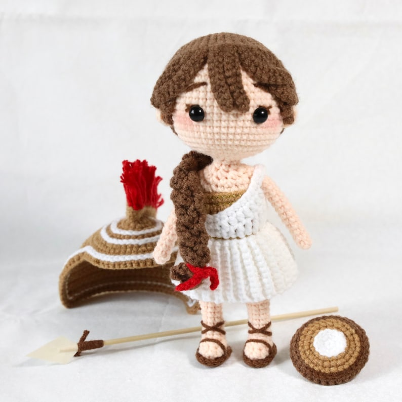 Crochet Pattern PDF: Mythology | Athena - Etsy