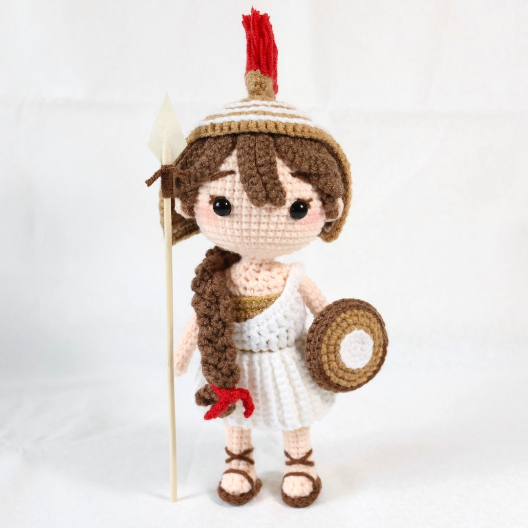 Crochet Pattern PDF: Mythology | Athena - Etsy