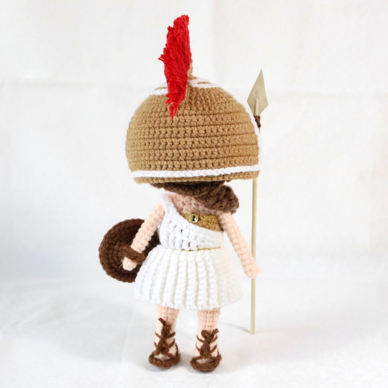 Crochet Pattern PDF: Mythology | Athena - Etsy