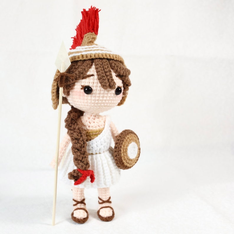 Crochet Pattern PDF: Mythology | Athena - Etsy