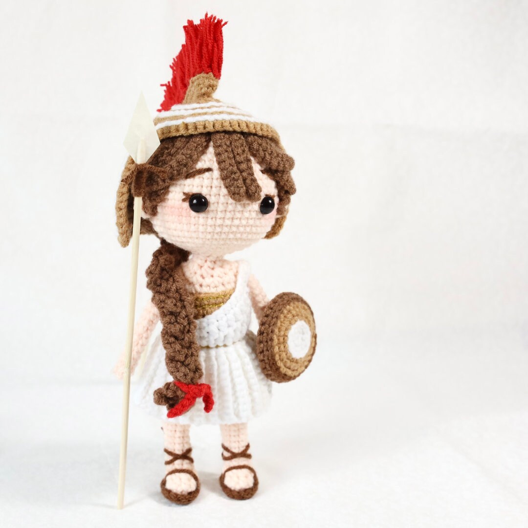 Crochet Pattern PDF: Mythology | Athena - Etsy