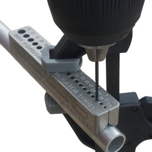 Drill Bit Guide - MINI V-drillguide® - 21 Holes - Drilling Accessory ...