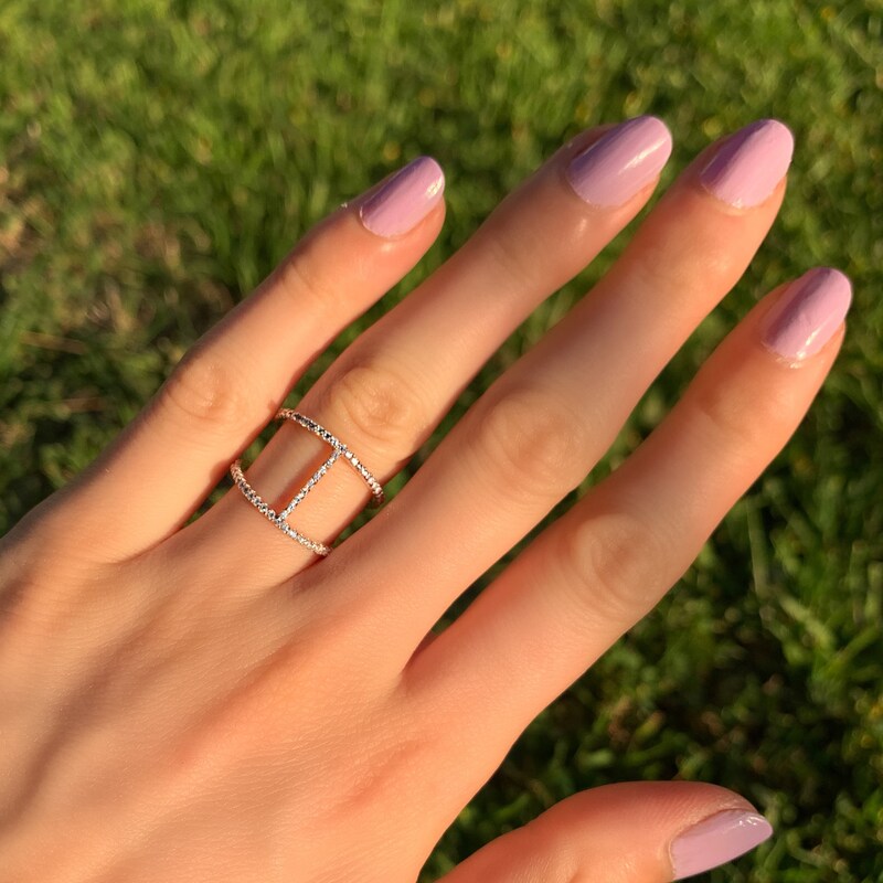 Middle Finger Ring - Etsy