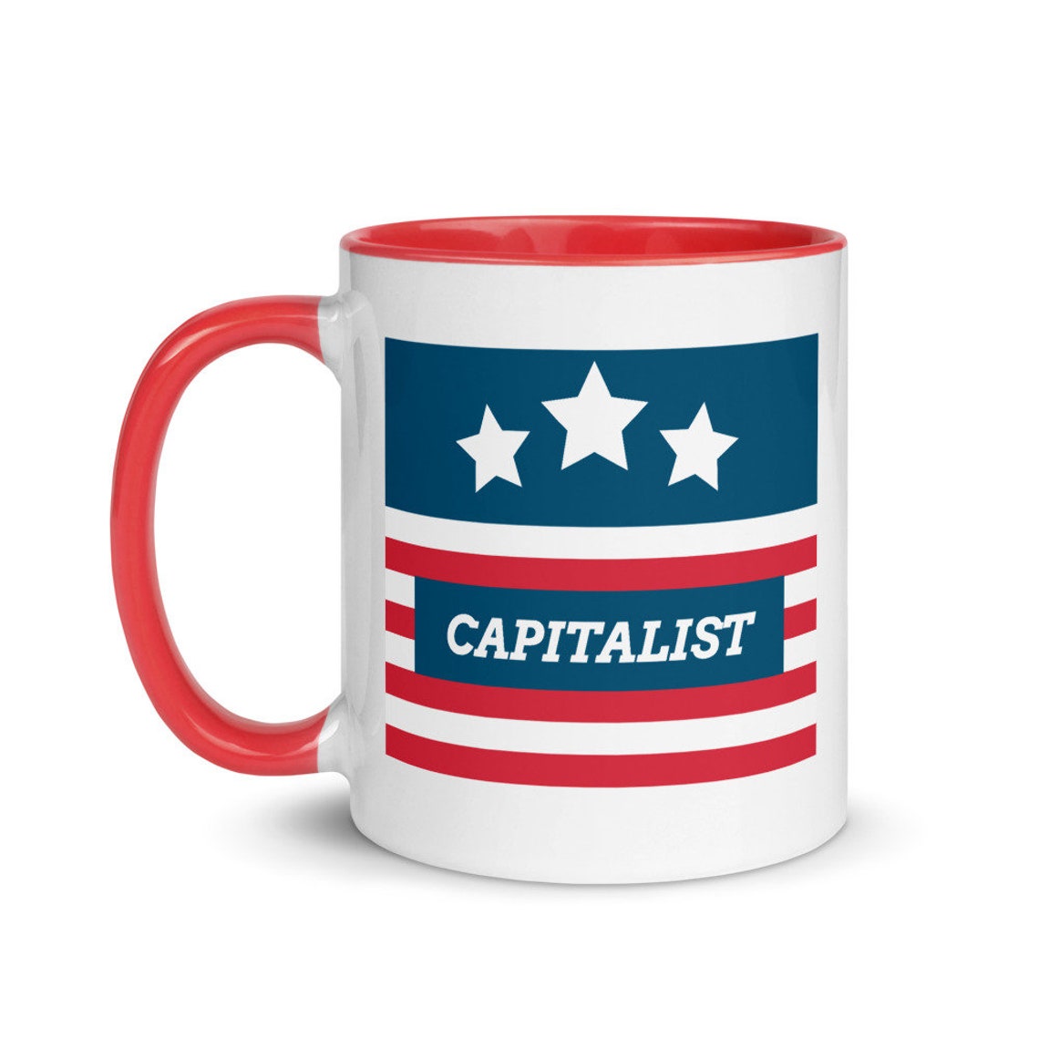 Capitalism, Capitalist, Political Mug, Capitalism Mug, Capitalist Mug ...