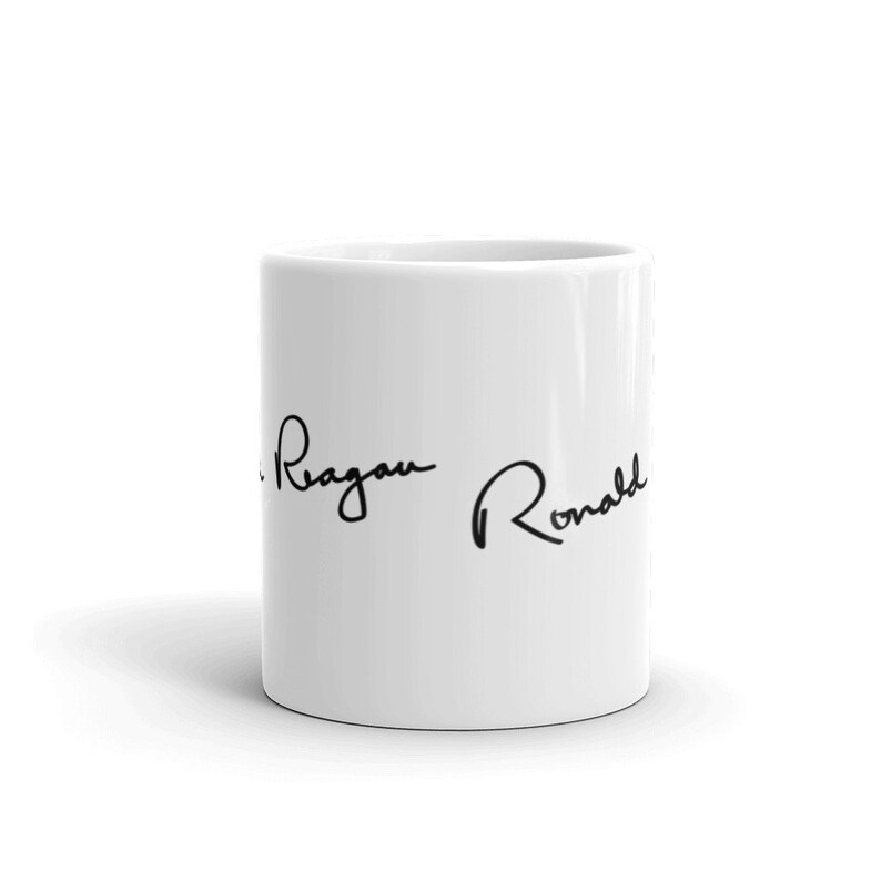 Ronald Reagan, Ronald Reagan Signature, Ronald Reagan Autograph, Ronald ...