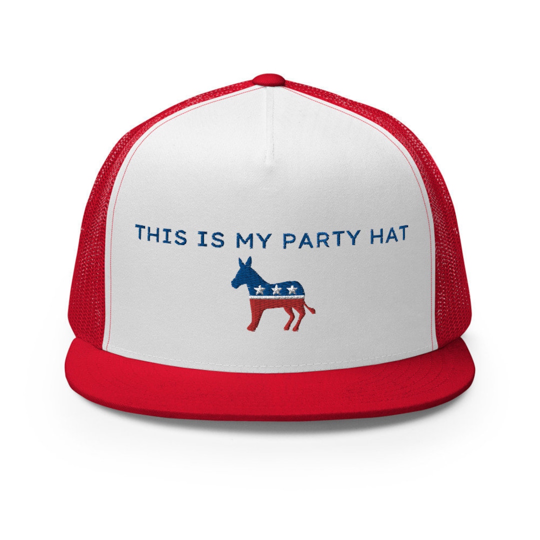 Democrat Hat, Gift for Democrat, Liberal Hat, Gift for Liberal ...