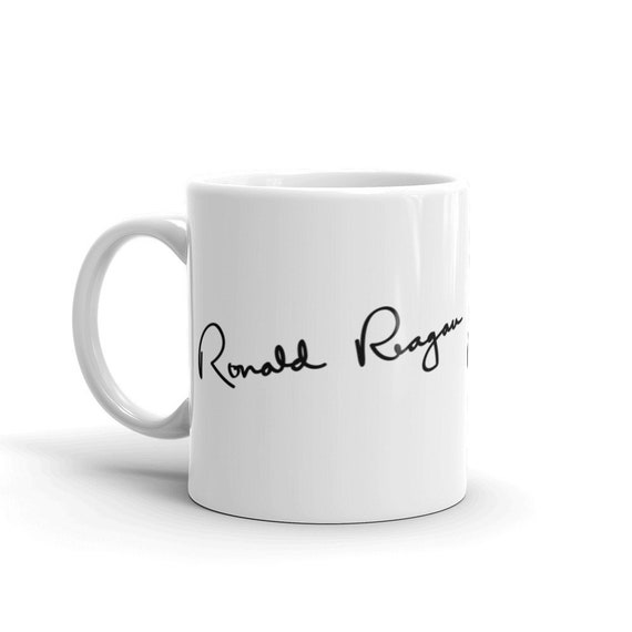 Ronald Reagan Ronald Reagan Signature Ronald Reagan - Etsy