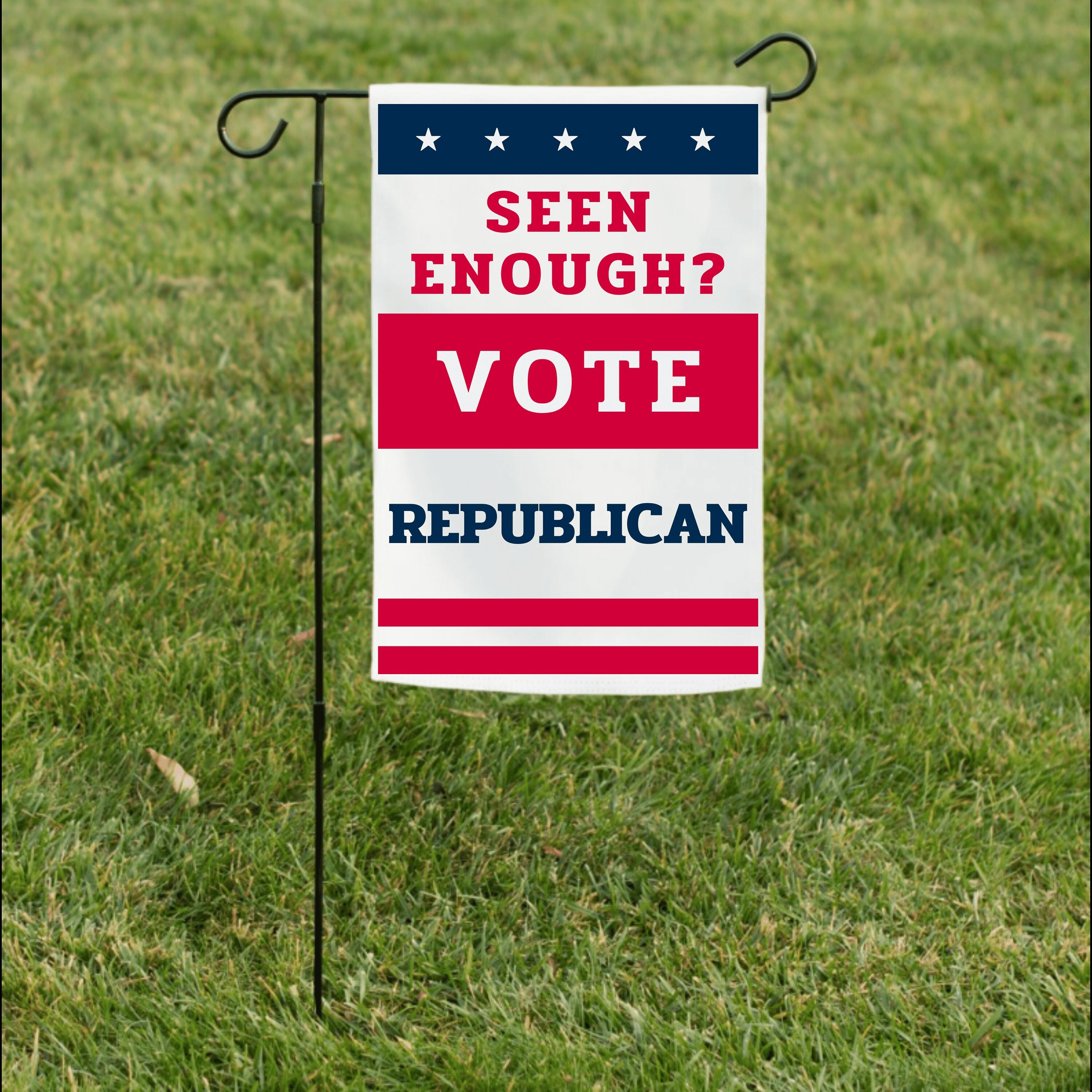 Conservative Garden Flag, Republican Garden Flag, Midterm Election ...