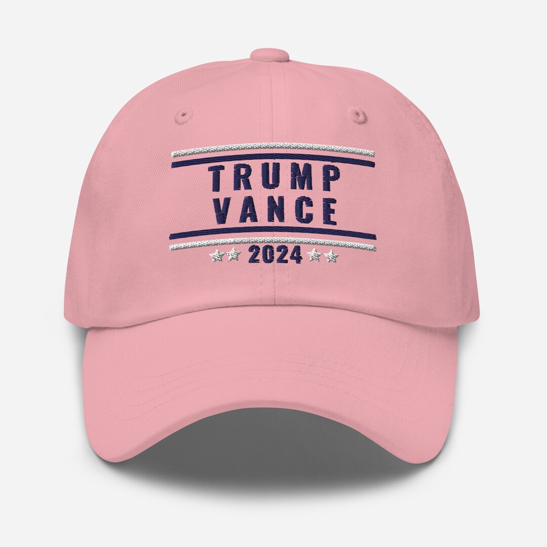 Pink Trump and Vance 2024 Classic Dad Hat, MAGA Hat, Make America Great ...