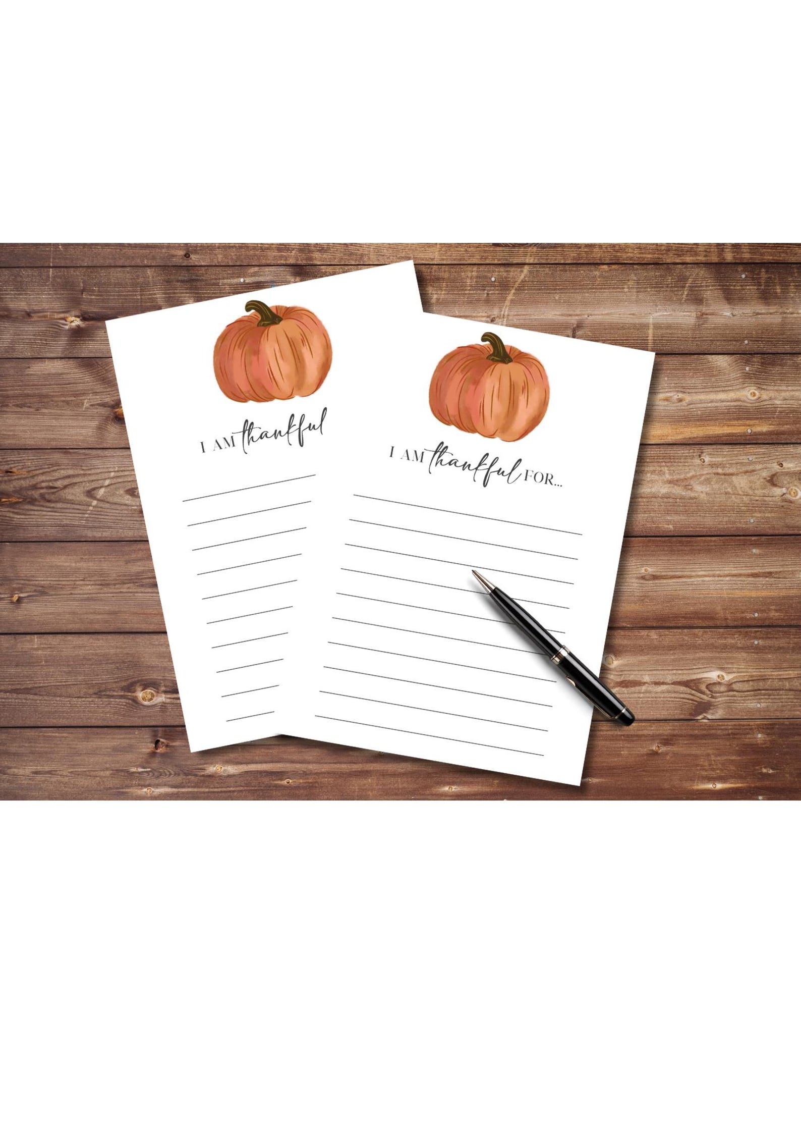 I AM THANKFUL FOR...| Fall | Thanksgiving | Gratitude | Gratitude ...