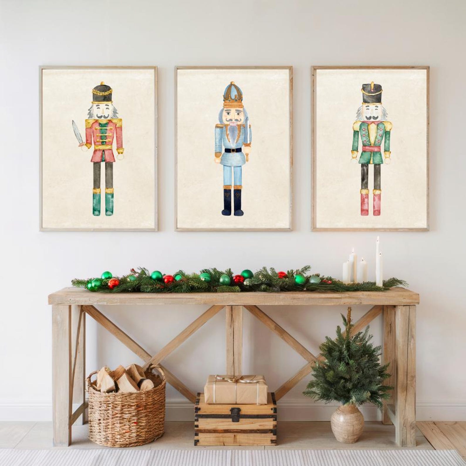 NUTCRACKER WALL ART | Christmas Nutrackers | Vintage Nutcrackers ...