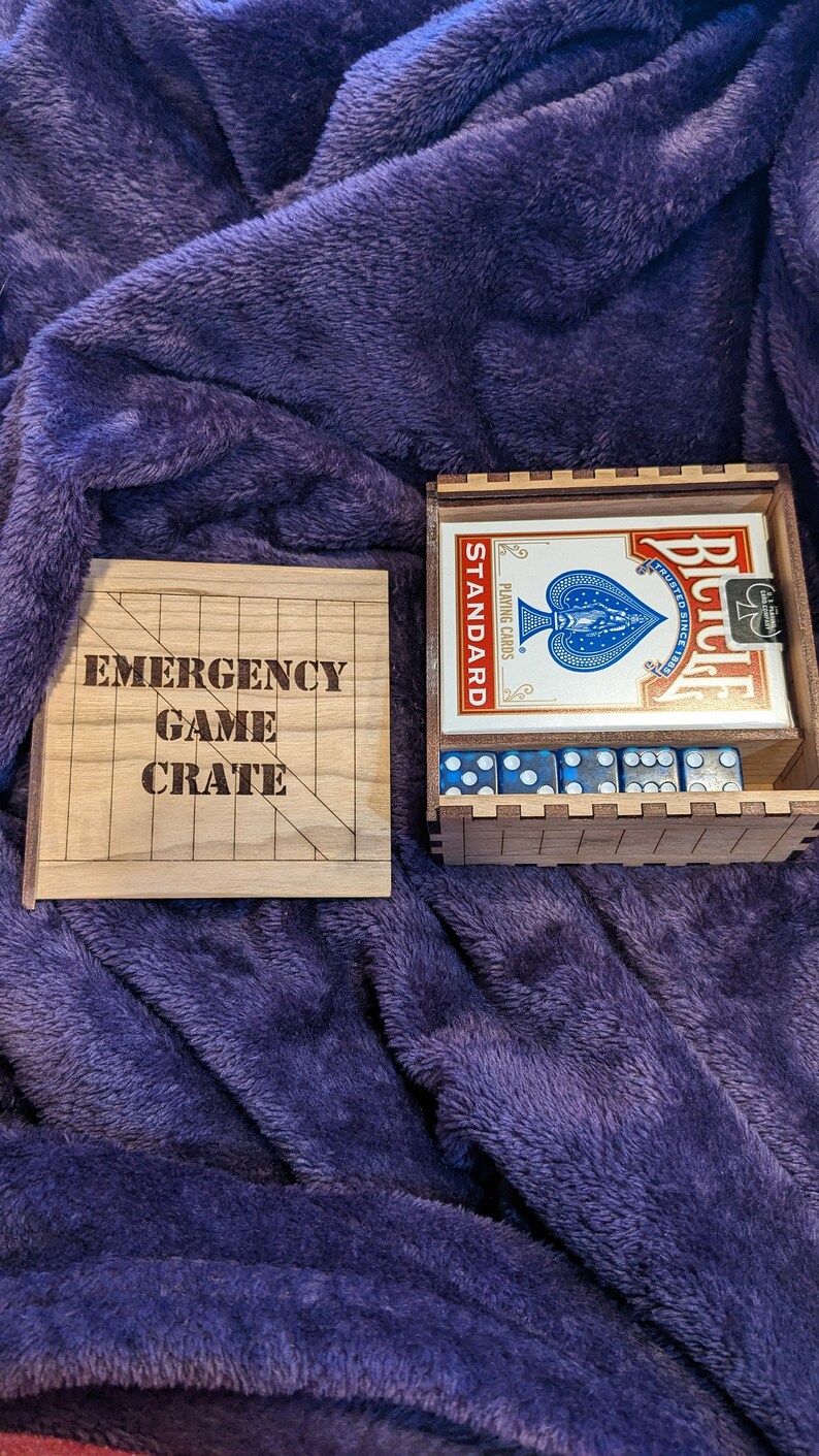 Emergency Game Crate - Etsy