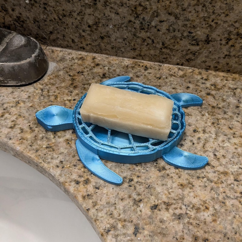 Sea Turtle Soap Dish 3D Model - Etsy
