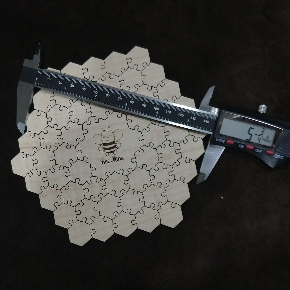 Bee Mine Maple Wooden Jigsaw Puzzle - Etsy