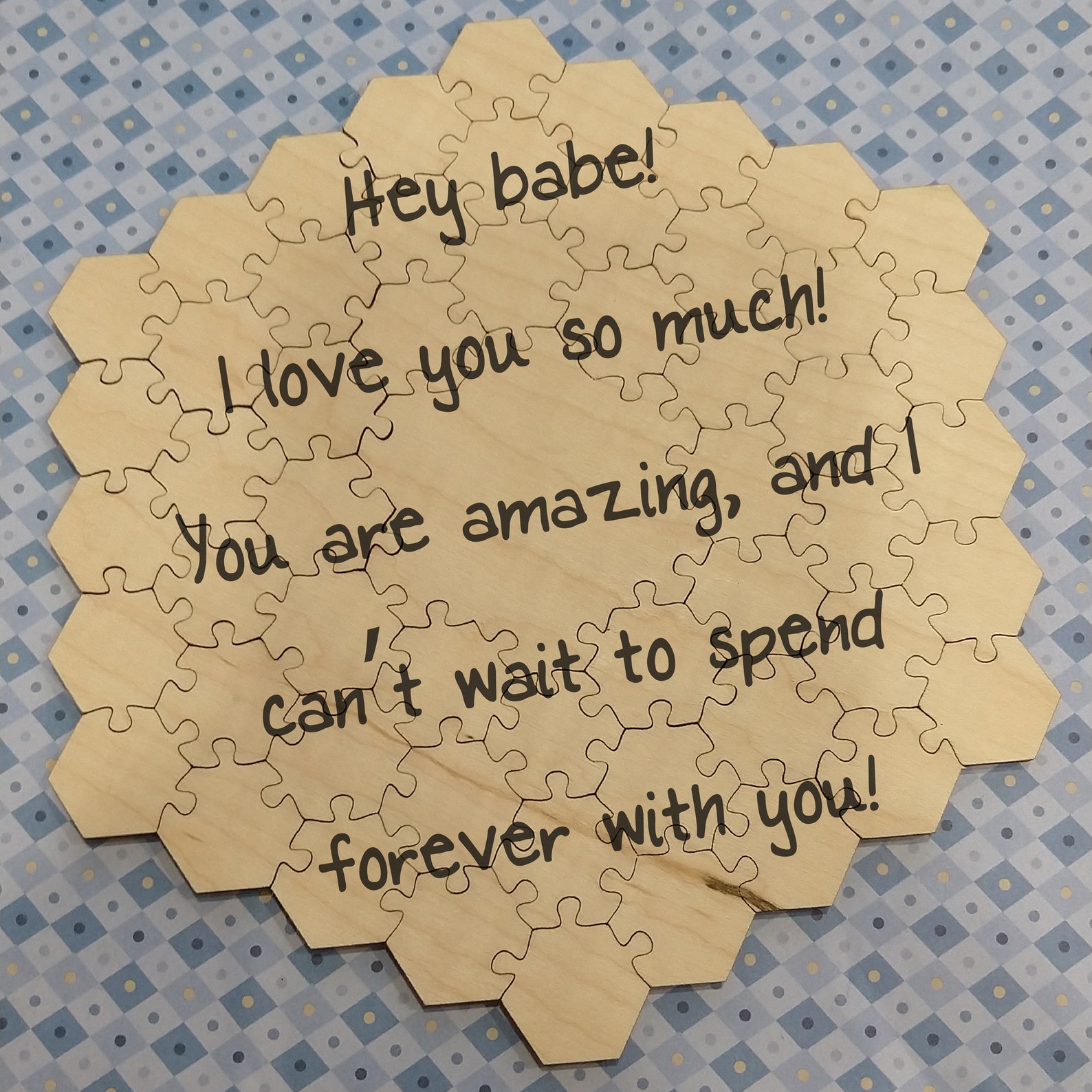 Bee Mine Maple Wooden Jigsaw Puzzle - Etsy