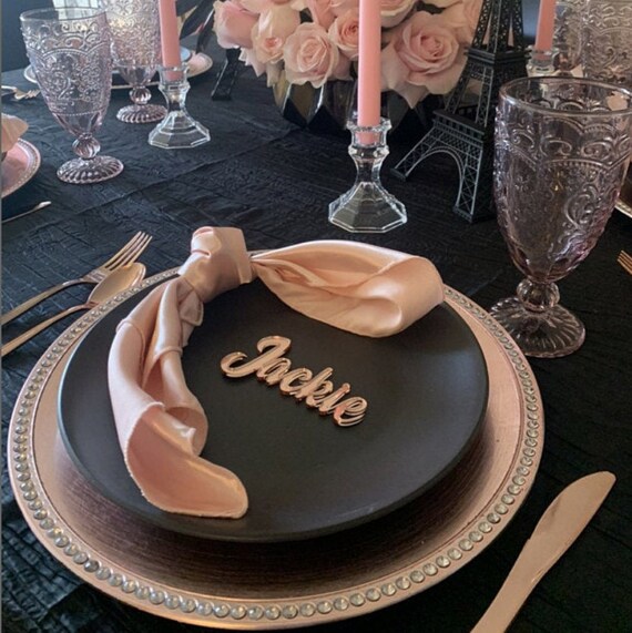 Acrylic name plates Acrylic name signs Acrylic Name place | Etsy