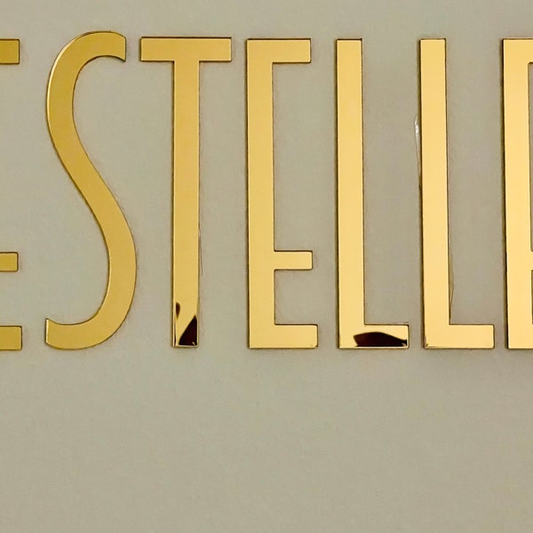 Large Acrylic Letters - Etsy