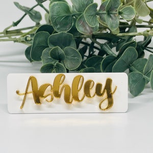 Custom Acrylic Name Tag Personalized Acrylic Name Badge Name Tag for ...