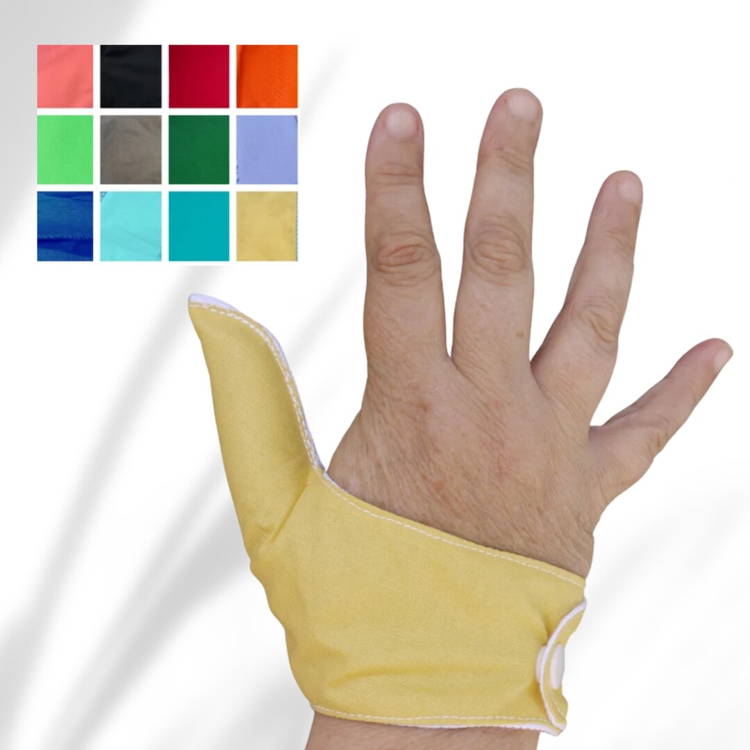 Thumb Guard in Solid Colour Fabric for Adults and Children Preferring ...