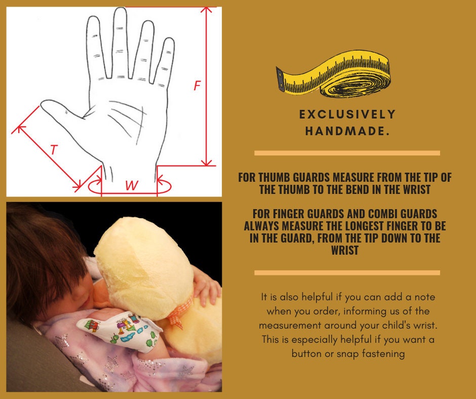 Thumb Guard. Single Thumb Guard. Thumb Sucking Habit. Flag - Etsy