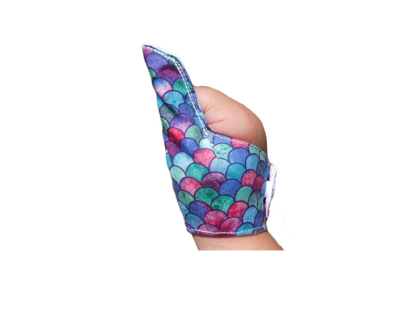 Thumb Guard in a Mermaid Tail Themed Fabric to Help Children - Etsy