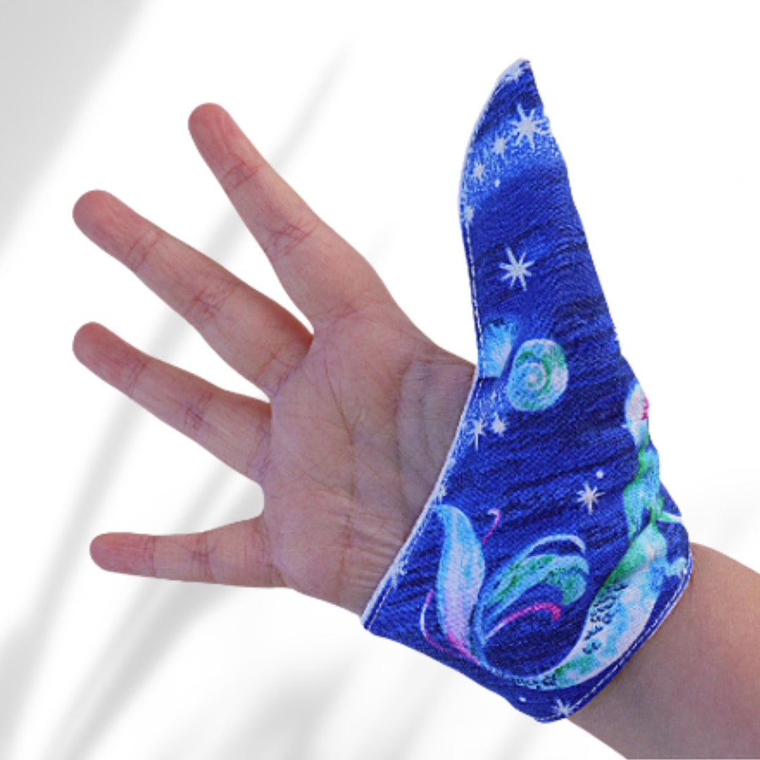 Thumb Guard. Mermaid Theme. Stop Thumb Sucking, Nail Biting and Skin ...