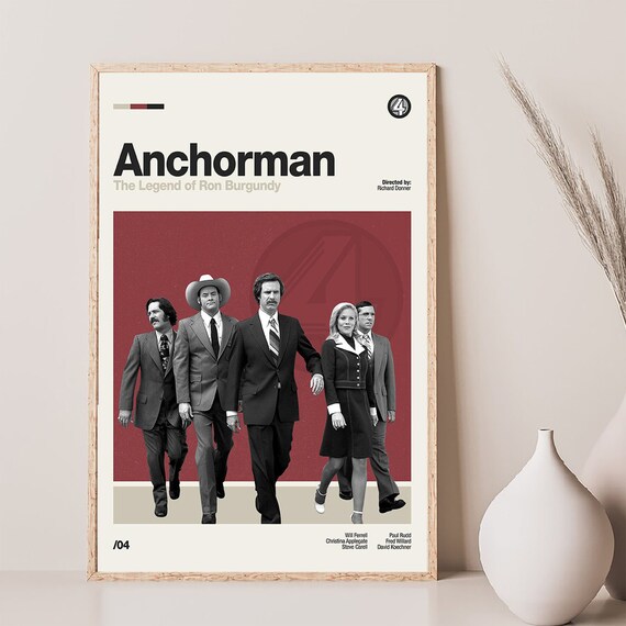 Anchorman 1 Movie Poster