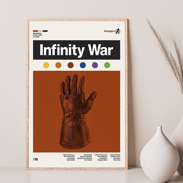 Infinity War Poster - Etsy