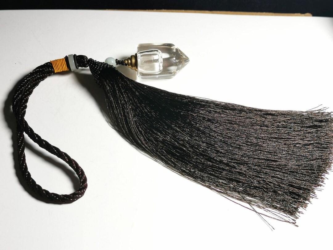 Natural Quartz Crystal Wishing Bottle Chip Bag &car Pendant Healing ...