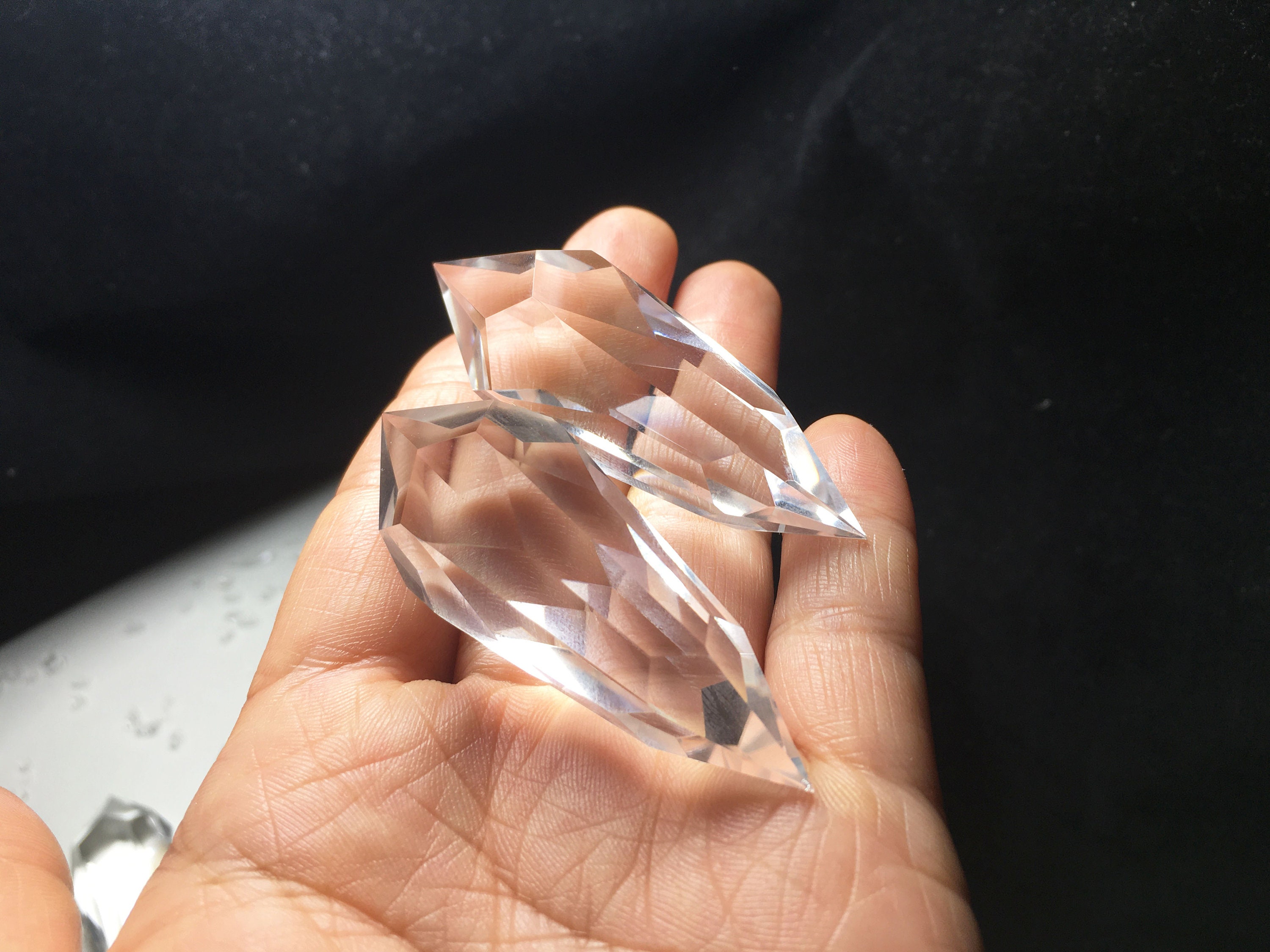 18 Sided Vogel Clear Quartz Crystal Wand, Reiki Healing, Energy - Etsy