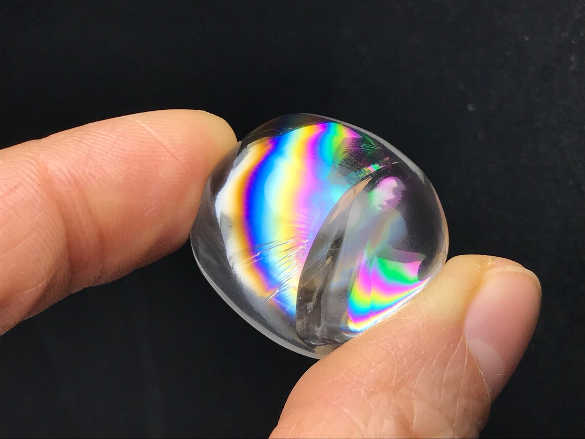 Natural Quartz Crystal rainbow Crystal Crystal Jewelry - Etsy