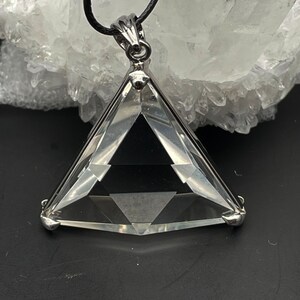 Star of David Crystal Pendant, Jewelry Triangle, Handmade Jewelry, 925 ...