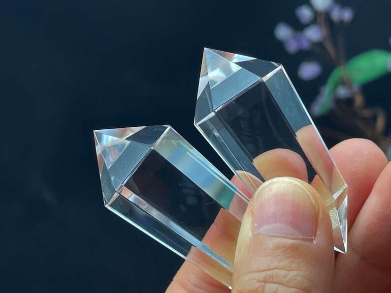Vogel Quartz Crystal 6 Sided Wand, Spiritual Stone, Reiki Healing - Etsy