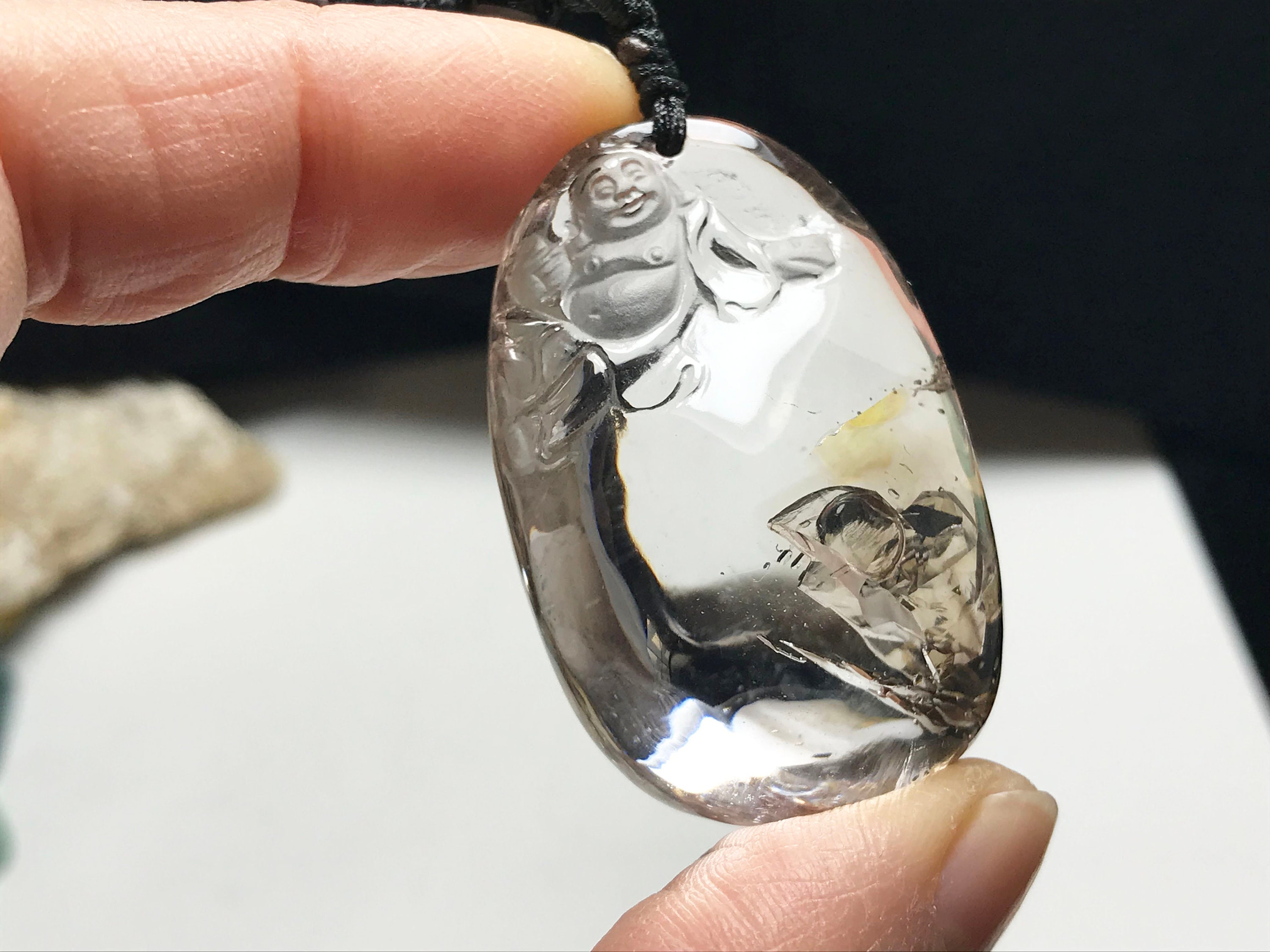 Natural Moving Water Bubble Enhydro Quartz Crystal | Etsy