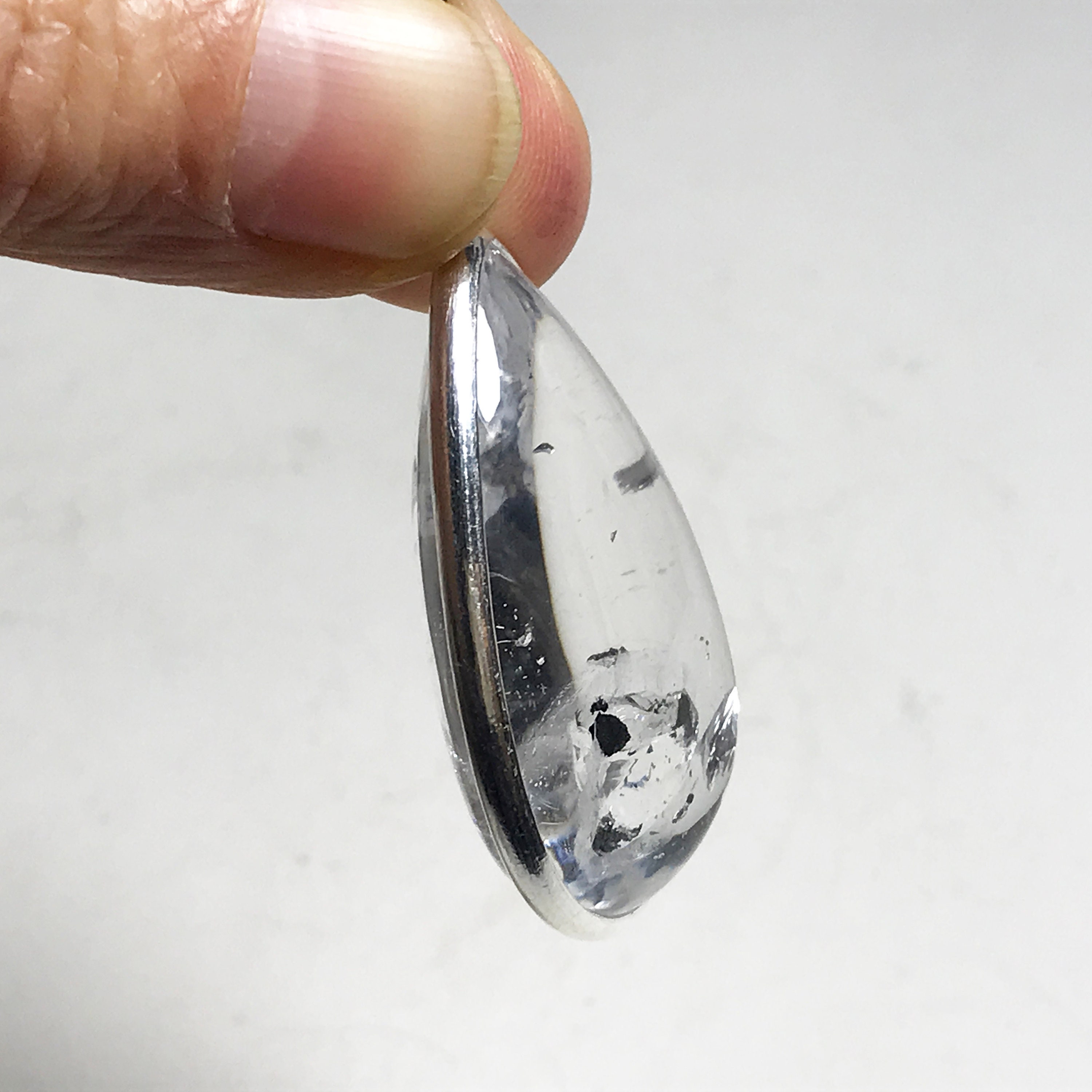 Moving Water Bubble &black Quicksand Bubble Enhydro Quartz Crystal ...