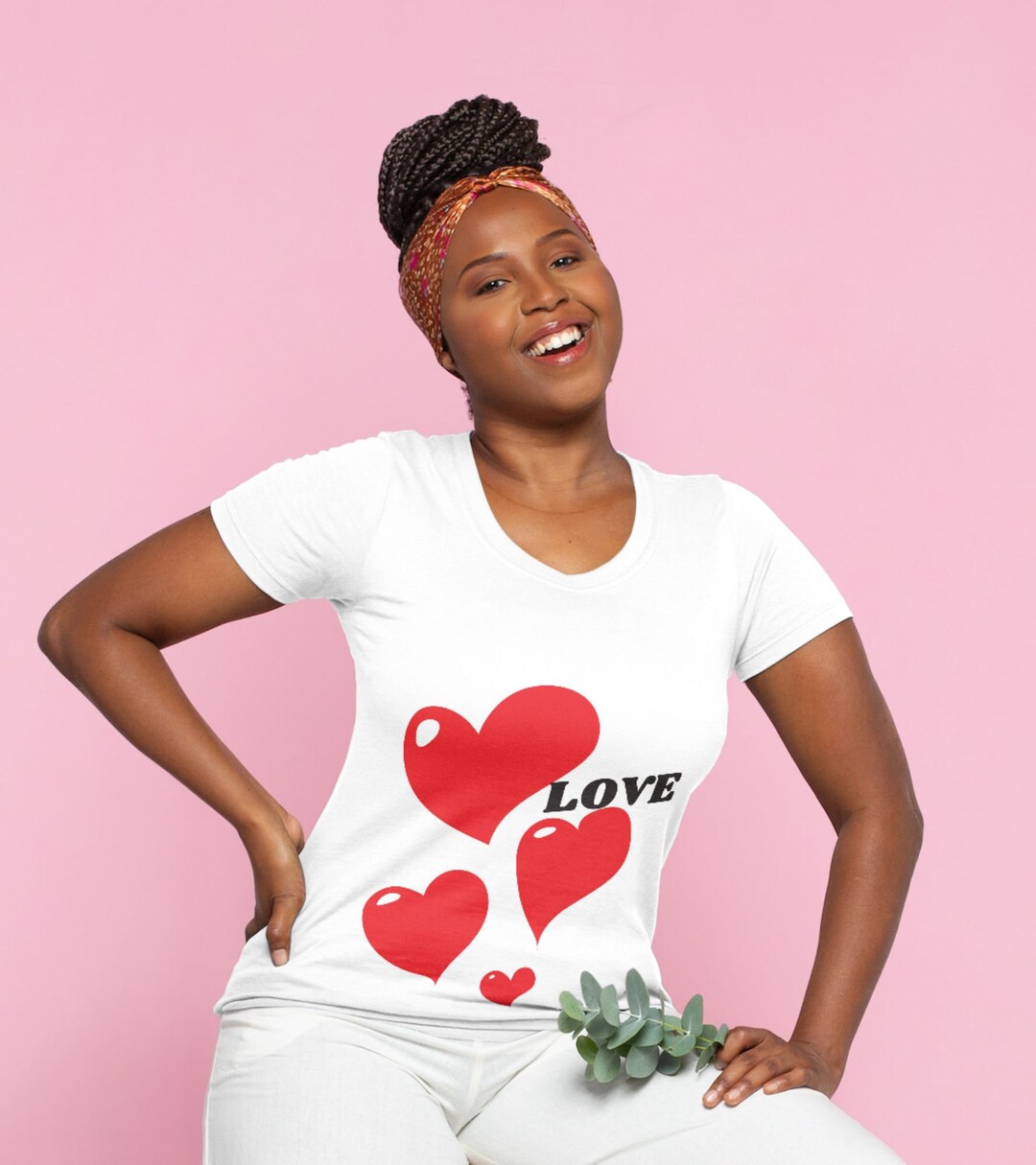 4 Heart Design Printable Sticker Download PDF File Design - Etsy