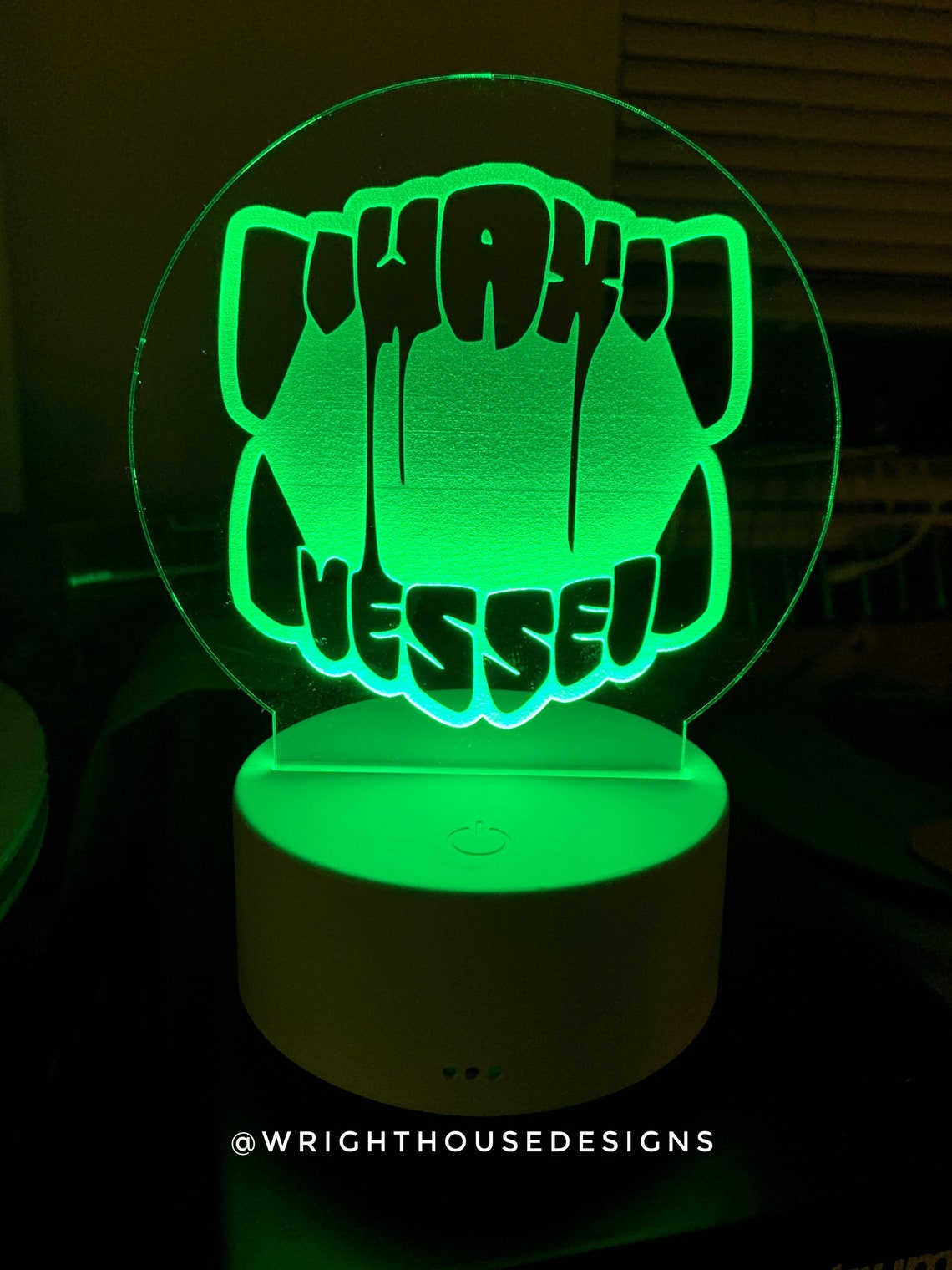 Acrylic LED Light Base for Business Logos Personalized Laser - Etsy