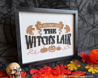 Witch's Lair Sign - Etsy
