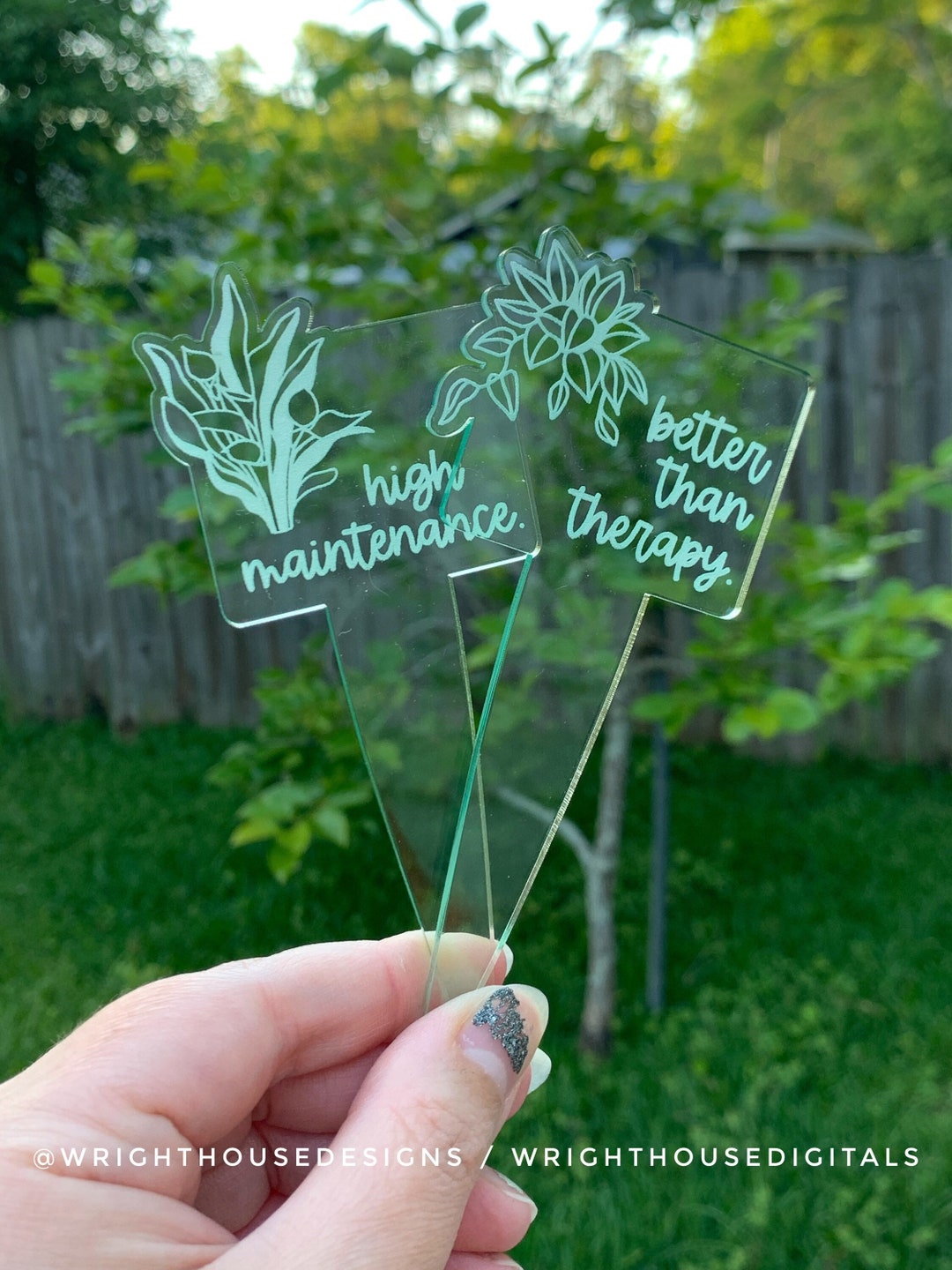 House Plant Stakes Spring Seed Cultivation Organization - Etsy