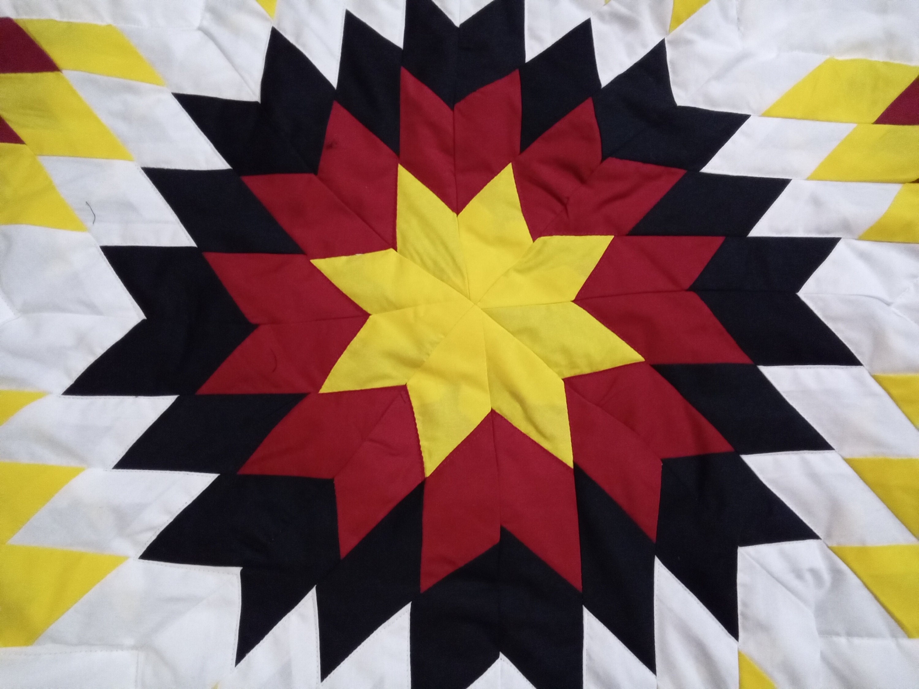 Native American Baby Star Quilt White - Etsy