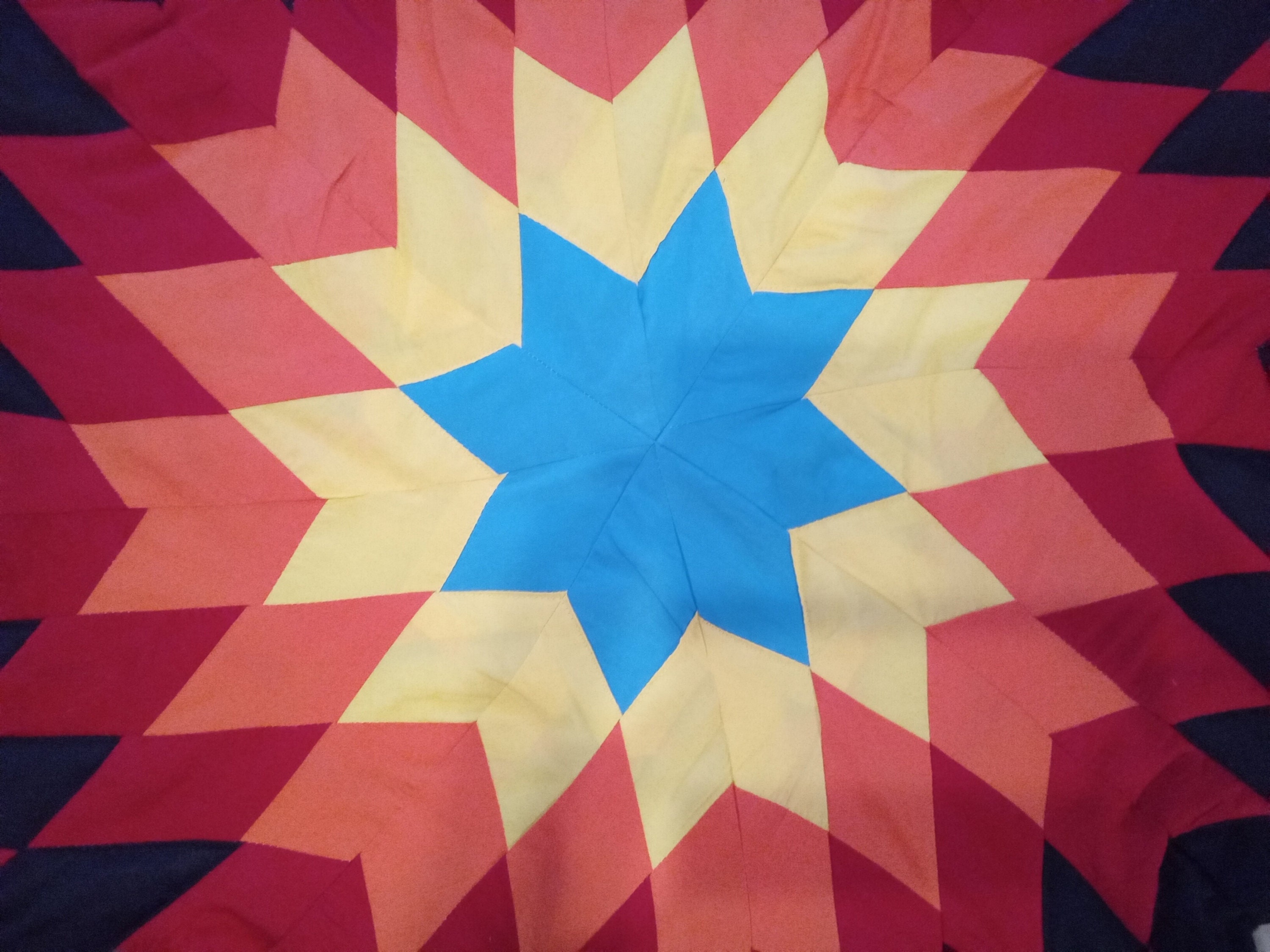 Native American Star Quilt Beige - Etsy