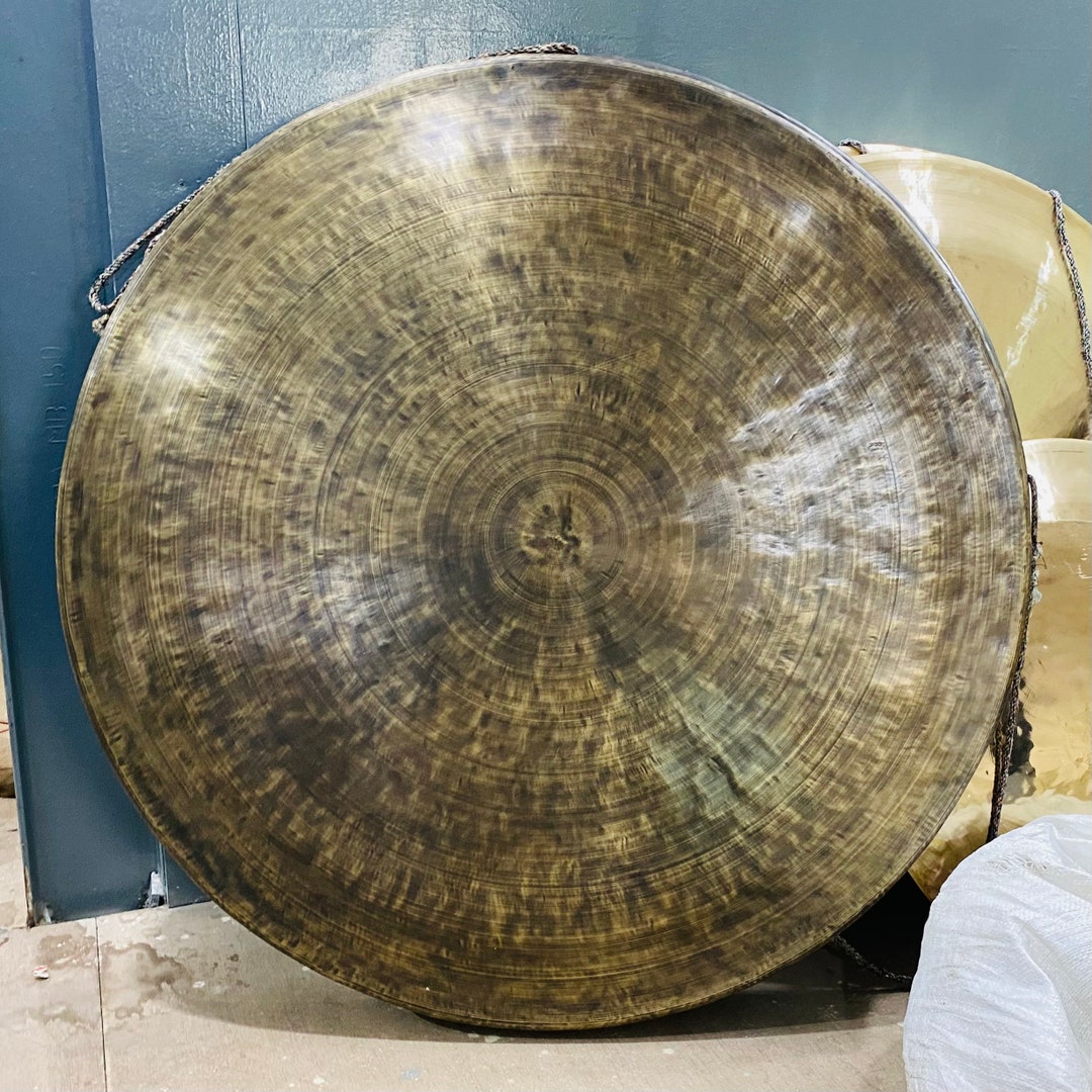 50cm-100cm Tiger Antique Gong-handcrafted-comes in Multiple Variation ...