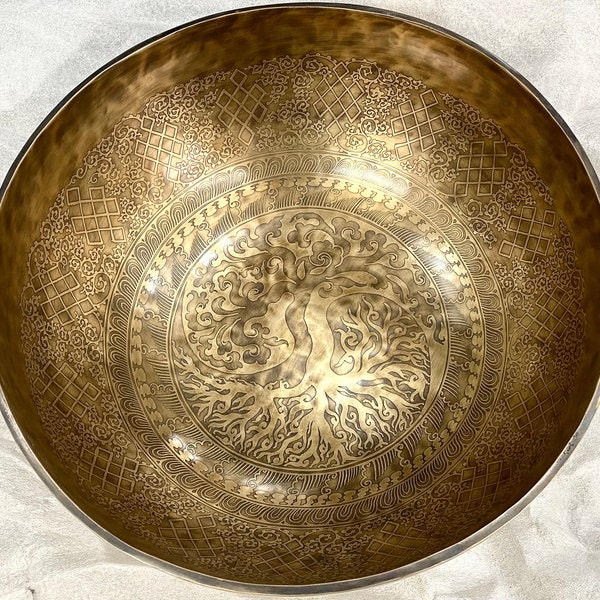 Tree of Life Singing Bowl - Etsy