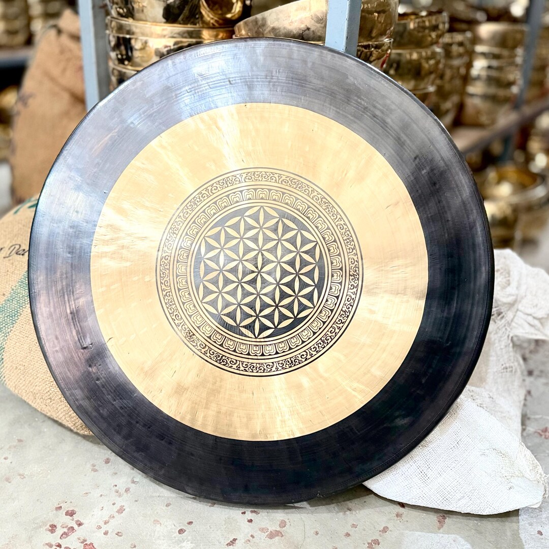 Extra Large Hand Made Gong: Handcrafted Musical Artistry With Bubbly ...
