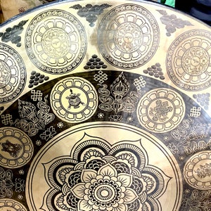 Flower Gong-beautifully Designed Fancy Gong Crafted by Skillful ...